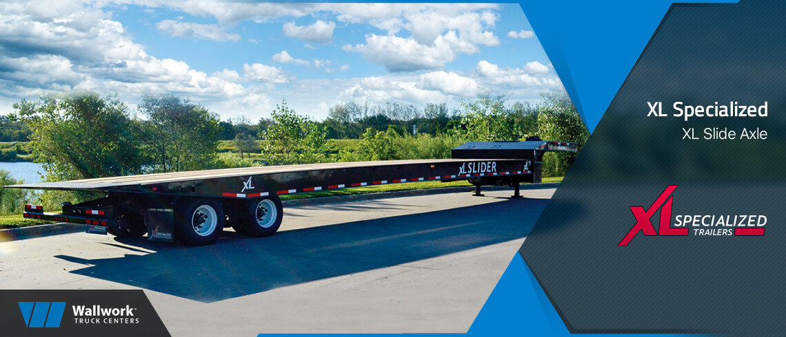 XL Slide Axle Slider Trailer for Sale in North Dakota at Wallwork